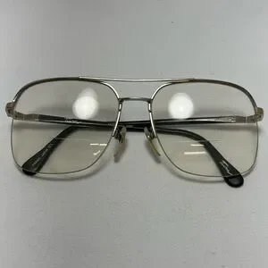 Tura | Accessories | Vintage Tura Gold Aviator Eyelasses Frames Only ...